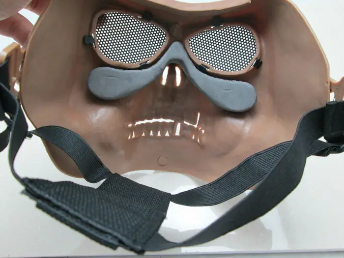 Airsoft Protective War Game Military Skull Skeleton Full Face Mask ...