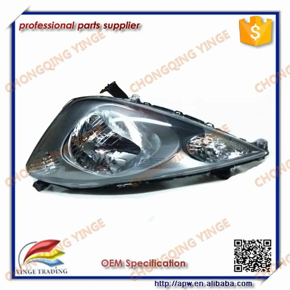 Replacement Head Lamp For Honda Fit/jazz 2009 - Buy Head Lamp For Honda ...