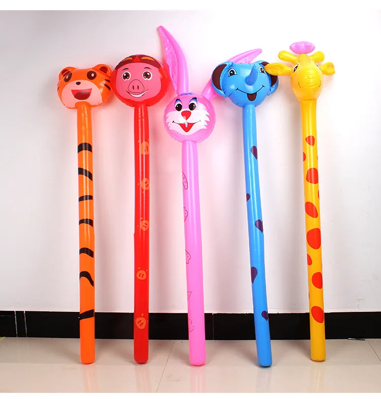 Wholesale PVC Children's Inflatable Toys - Animal Sticks