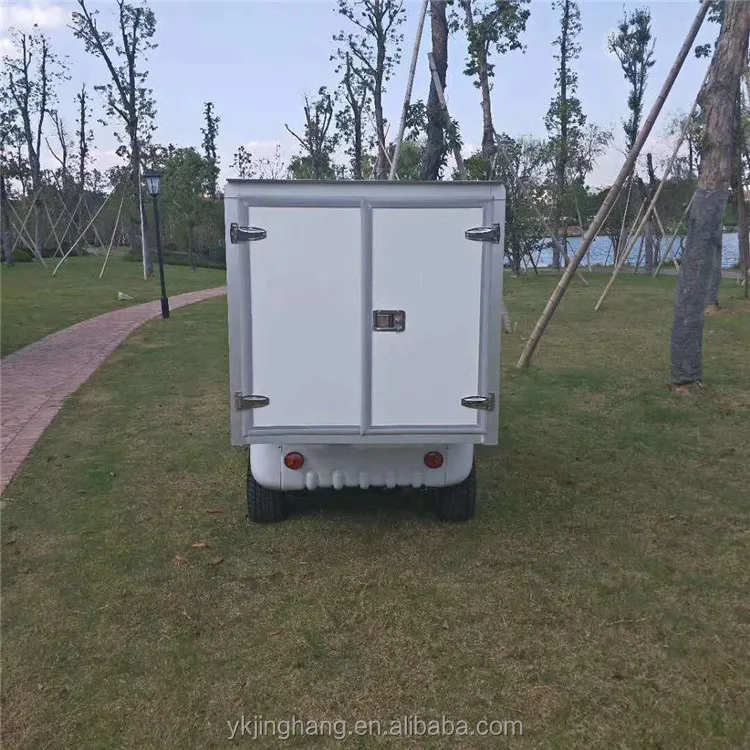 House Keeping Linen Golf Cart With Large Storage Box For Hotel Or ...