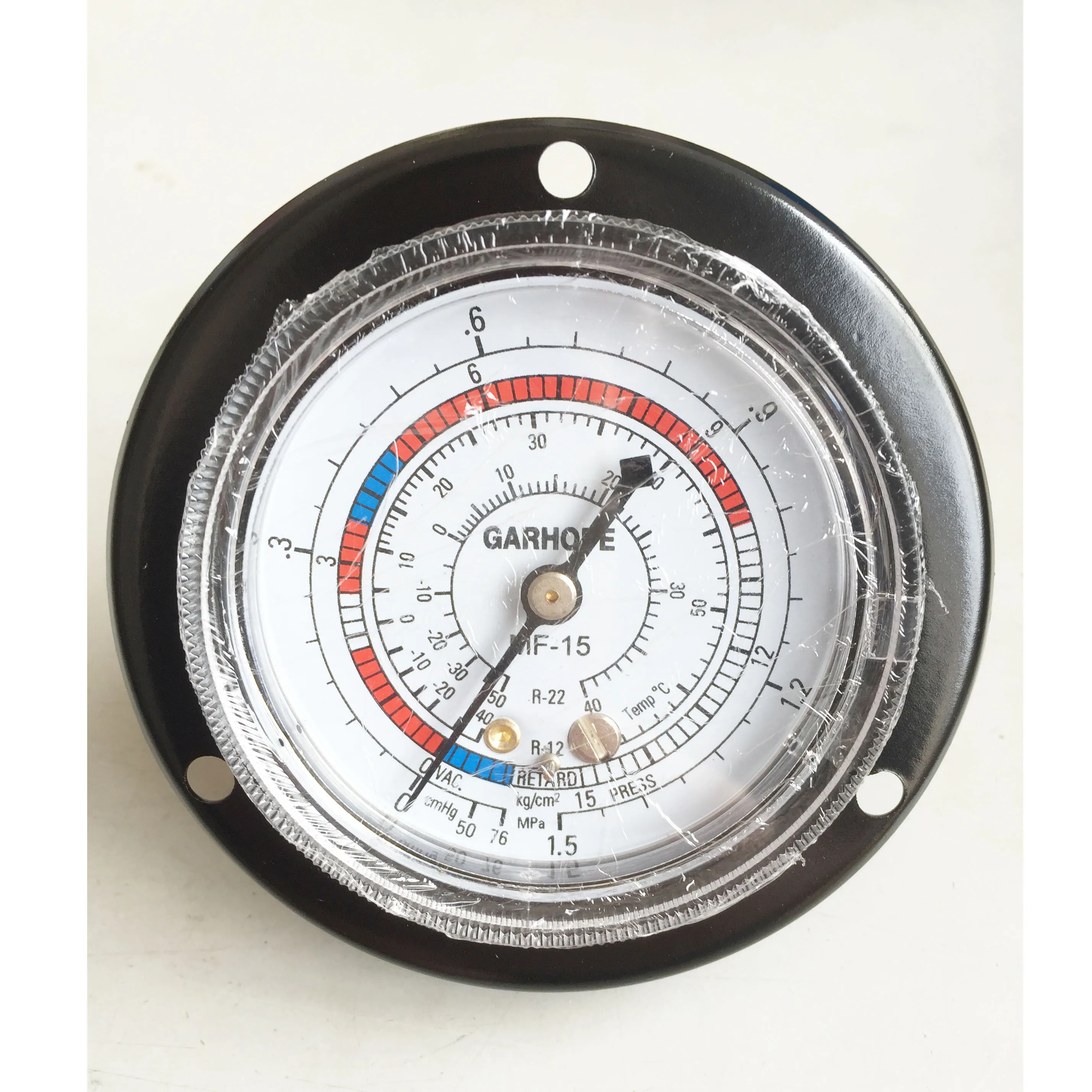 63mm Factory Price Front Flange Back Mount Refrigerant Manometer ...