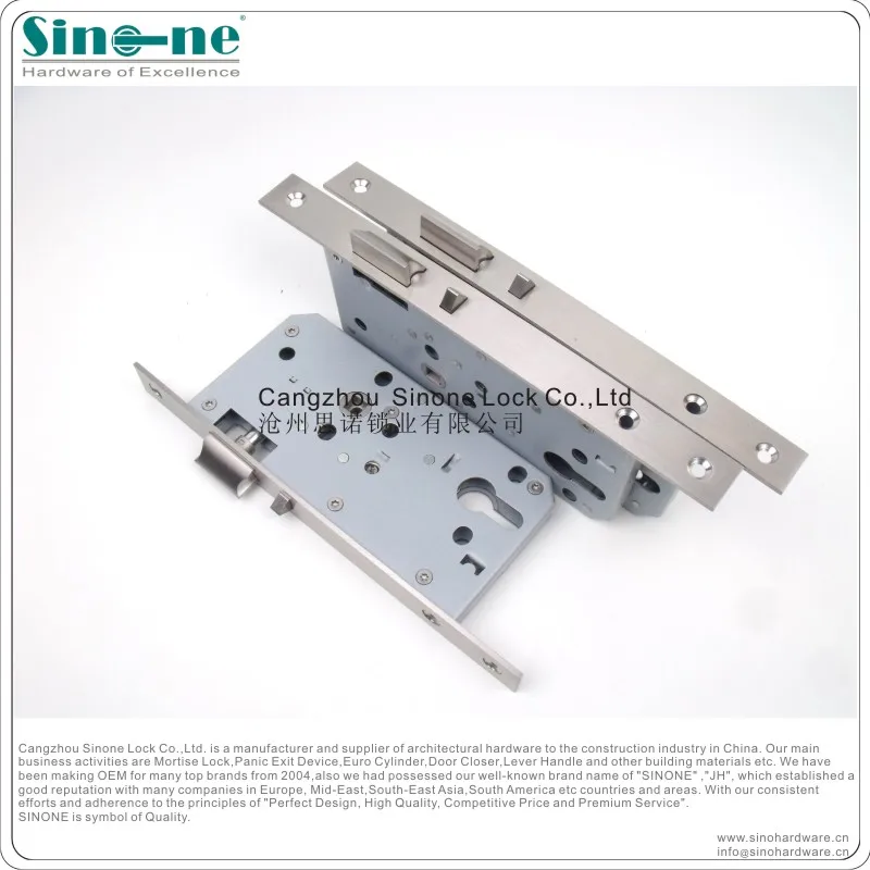 Germany Quality/euro Self Locking Action Mortise Lock Anti Panic Auto ...