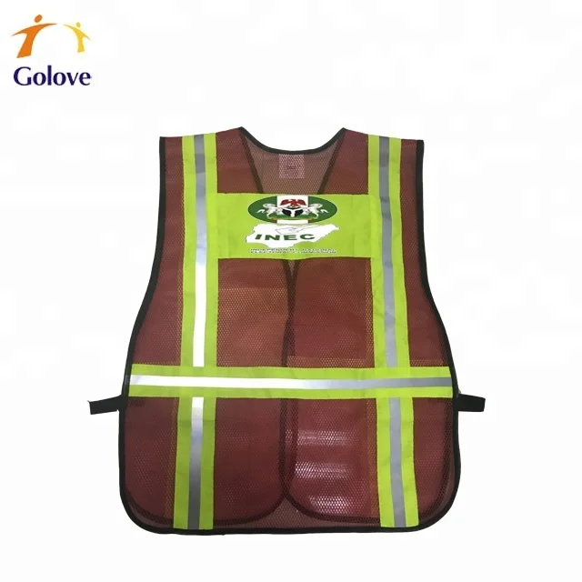 Safety Reflective Election Vest For Africa Political Vote Election ...