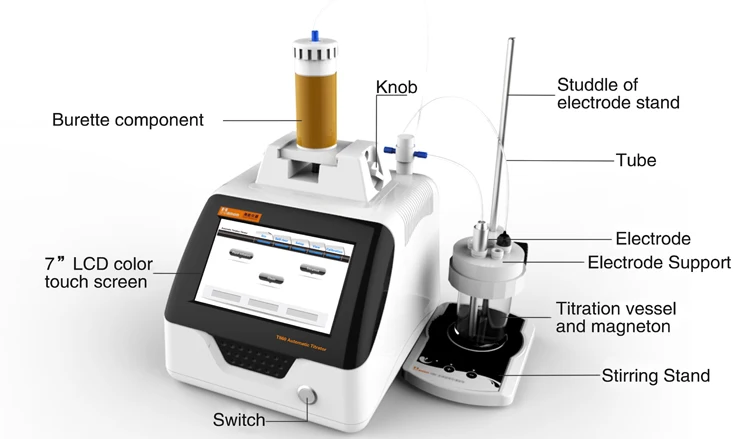 Bonnintech Automatic Titrator Potentiometer for Water Analysis