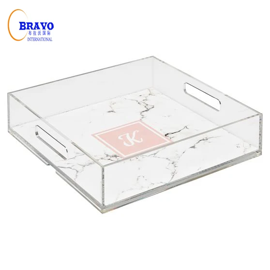 Customise Perspex Serving Trays Clear Square Acrylic Tray - Buy Square ...