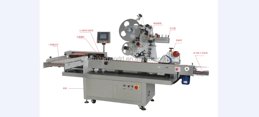 Spices Bottle Labeling Machine Parts of Spice Jar Production Line Wet ...