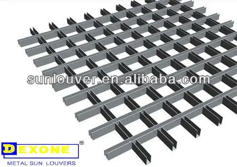 Aluminum Open Cell Ceiling Tile Grid - Durable & Stylish