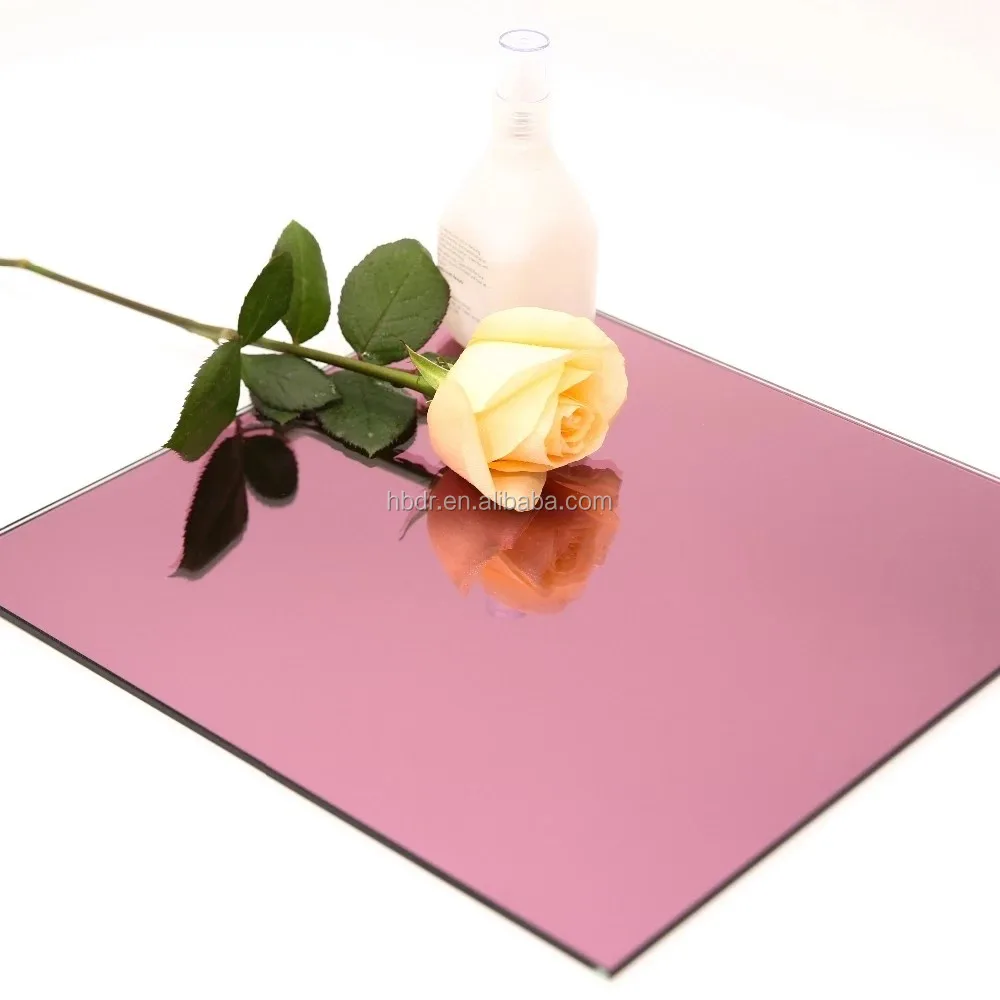 Tea Color Factory Supply Black Blue Yellow Gold Tinted Mirror Glass ...