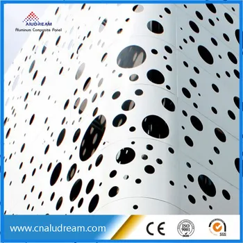 Perforated Aluminum Composite Panels Sheets - Buy Mirror Aluminum ...