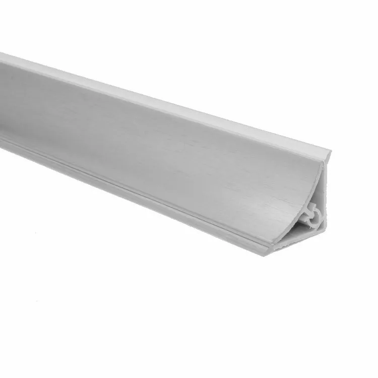 Concave Aluminum Foil Brushed Pvc Countertop Plinth - Buy Pvc ...