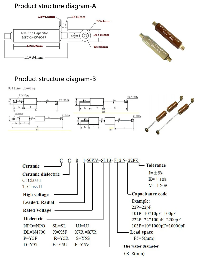 Distribution switch gear live line high voltage capacitor - capacitors ...