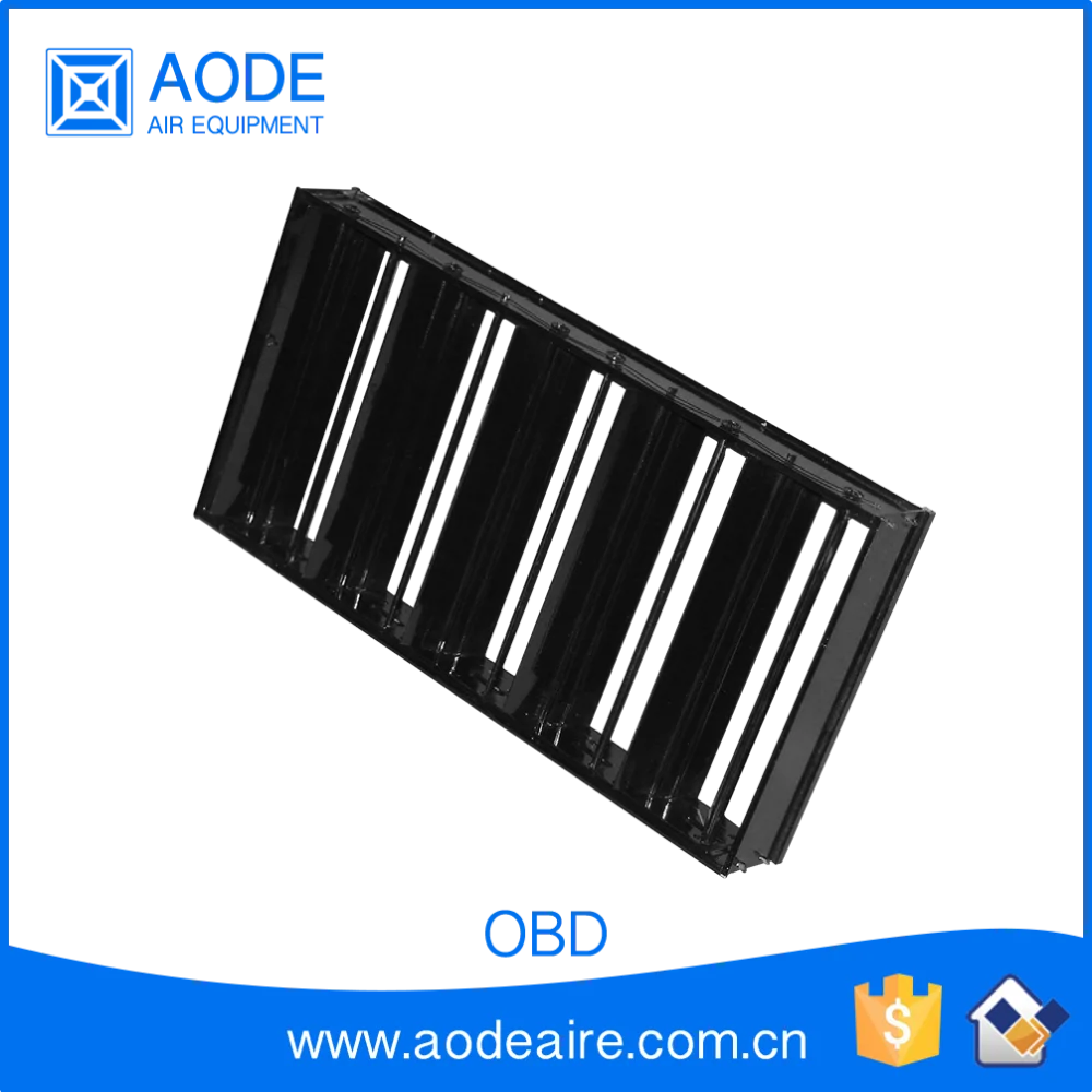 Mechanical Adjustable Opposed Blade Air Damper Obd Air Volume Control ...