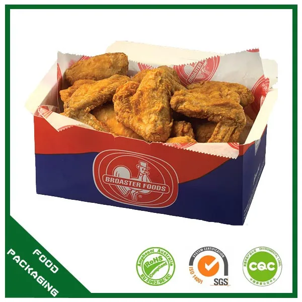 Simple Fried Chicken Wing Packaging Boxes - Buy Chicken Packaging Boxes ...