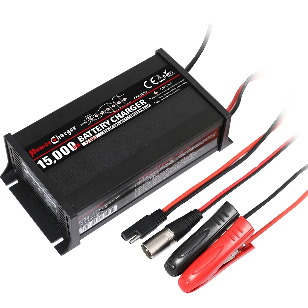 Ce Rohs 15a 12v Automatic Battery Charger For Staring Marine,Mobility ...