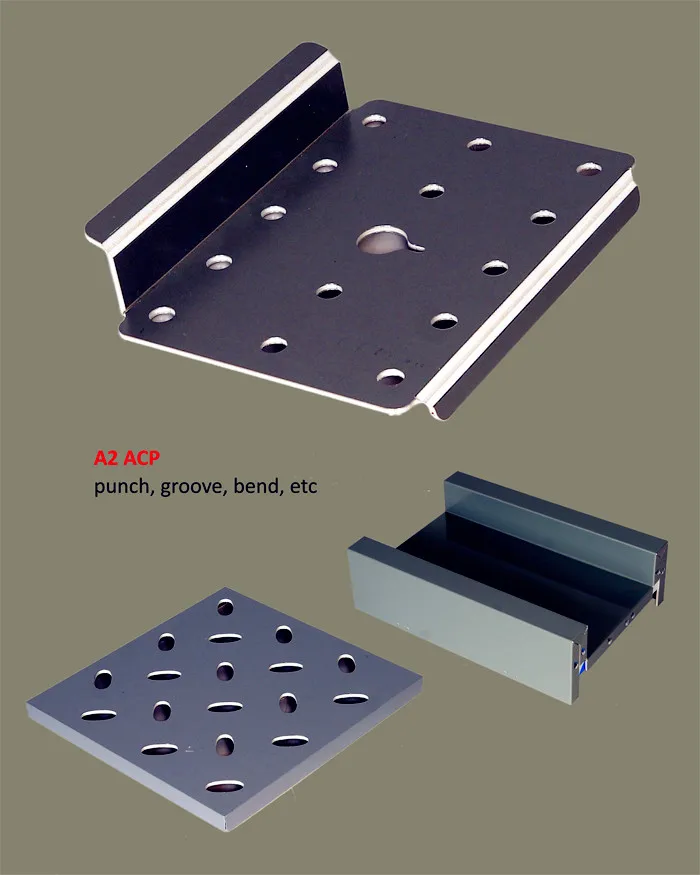 Facade Cladding PVDF Coating 4mm A2 Fireproof ACP