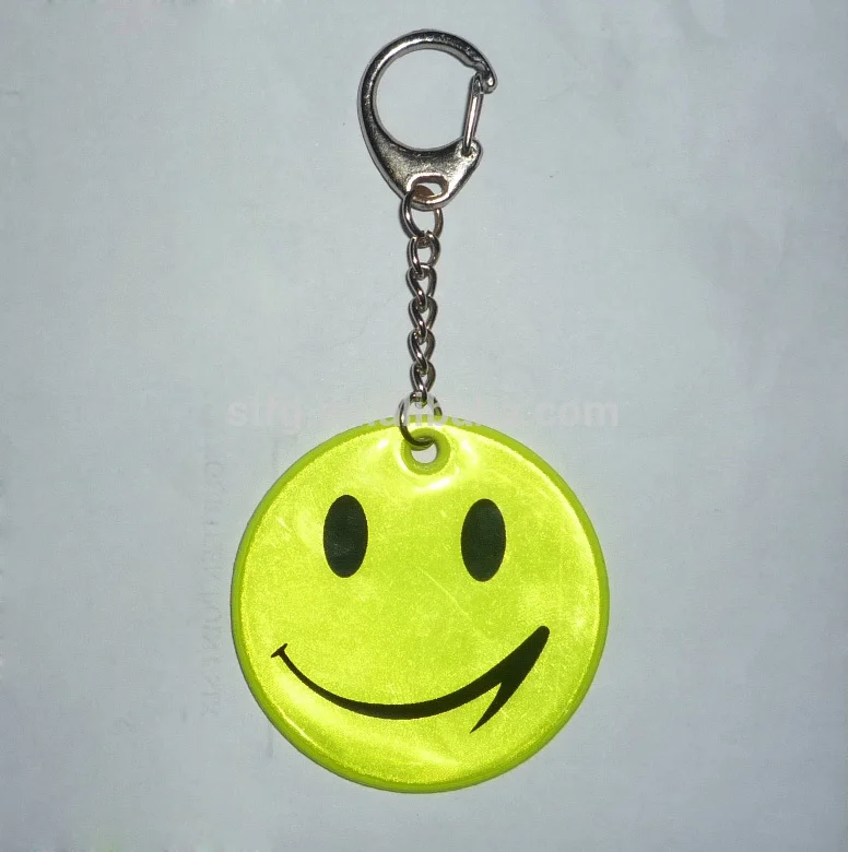 Vest Shape Reflective Pendant Reflective Keychain For Visible Safety ...