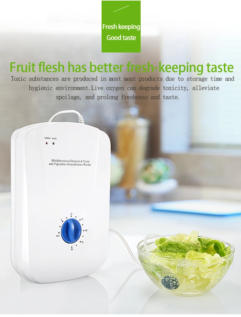 Ozone Vegetable Sterlizer And Fruit And Vegetable Cleaner Fruit And ...