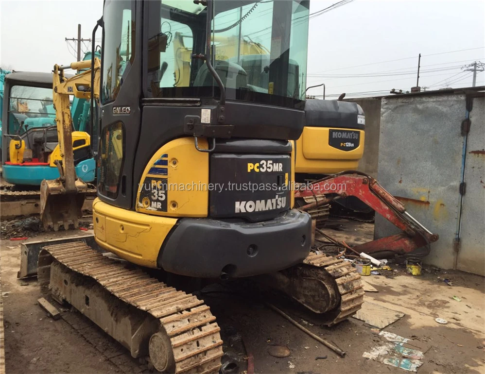 Used Hydaulic Mini Pc35 Excavator,Komatsu Pc35mr/ Pc55mr Excavator For ...