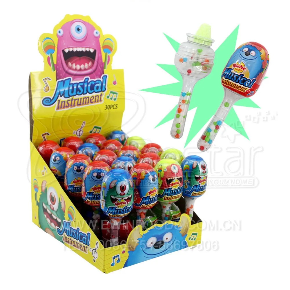 Musical Instrument Compressed Nipple Candy Toy - Buy Nipple Candy Toy ...