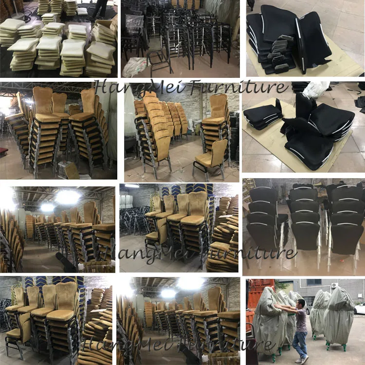 High Quality Aluminum Chair Flex Back Stacking Banquet Chair