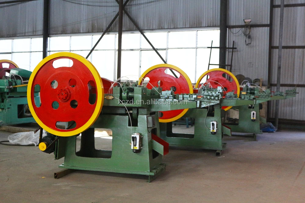 Hot Selling Automatic Wire Nail Production Line / Nail Making Machine ...