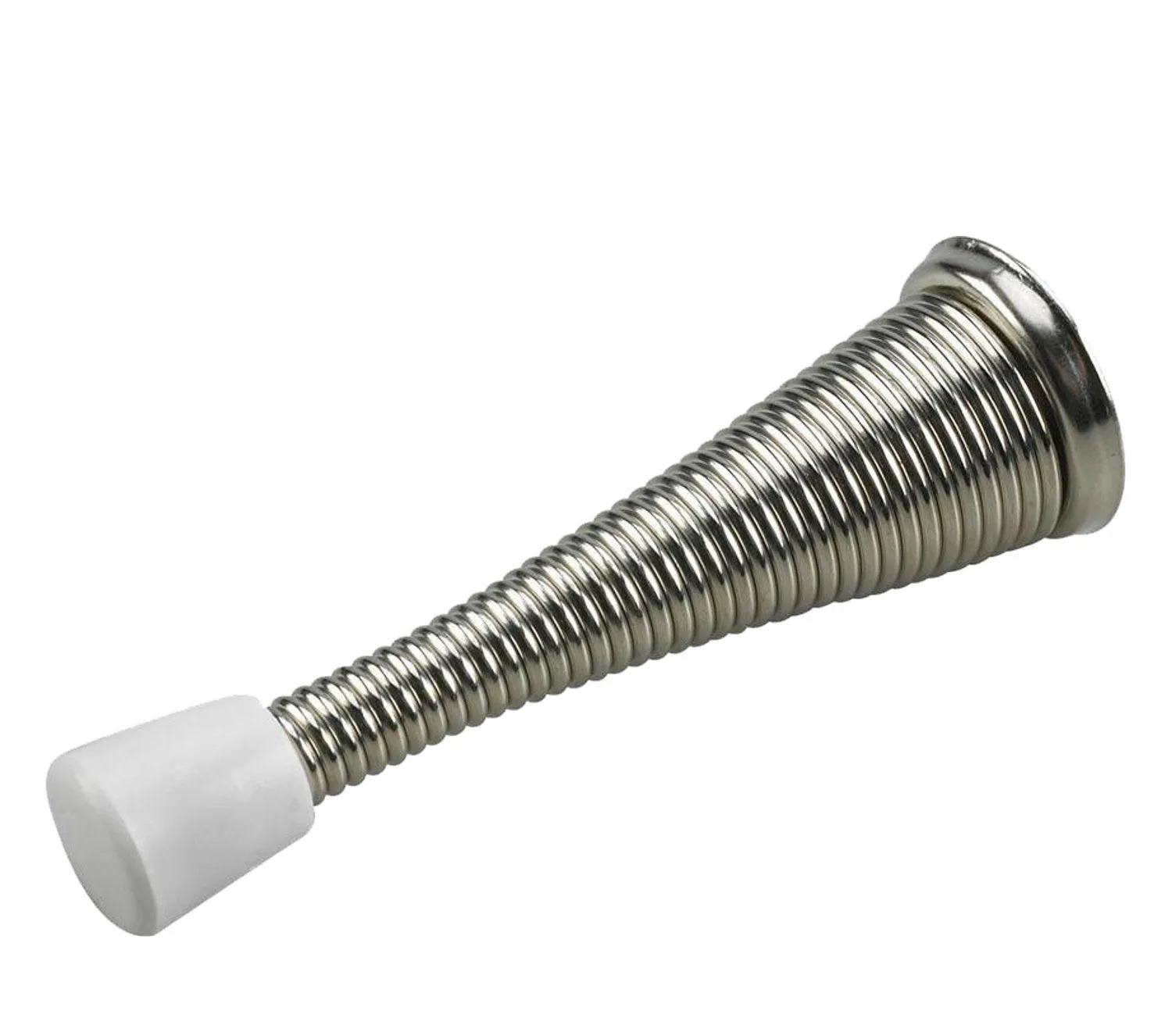 10 Pack Flexible Heavy Duty Wall Screw-in Metal Spring Door Stoppers