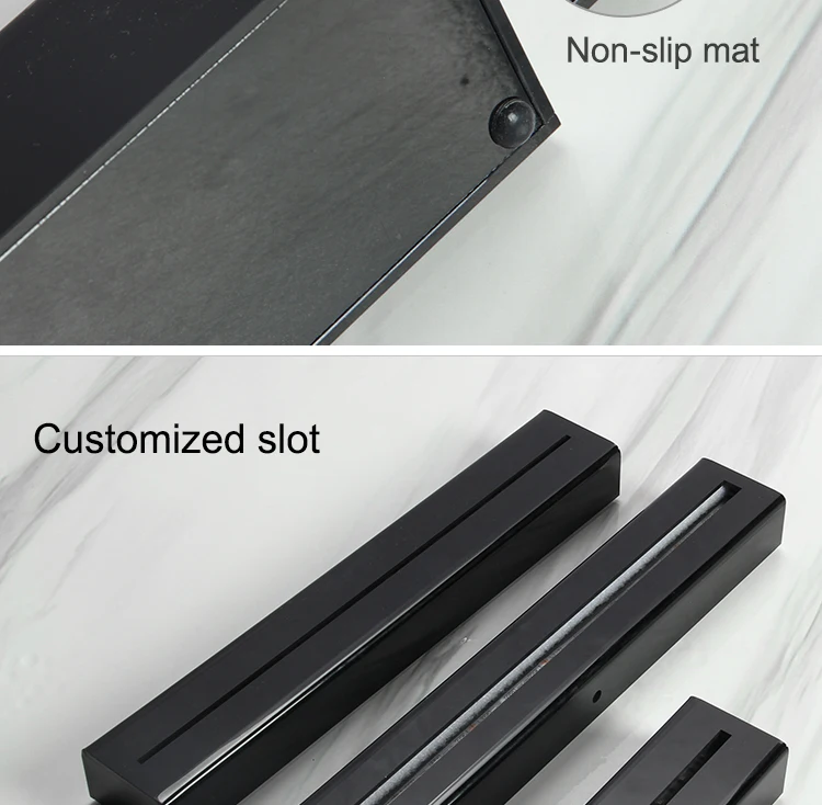 Custom Rgb Laser Engraving Acrylic 12v Led Edge Lit Sign Base - Buy ...