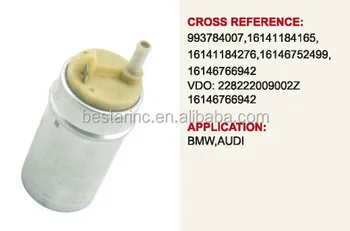 Fuel Pump Oem 993784007 16141184165 16141184276 - Buy Electric Fuel ...