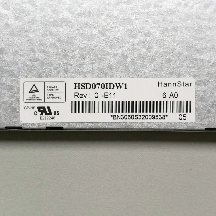 Wholesale 800x480 Fpc 60 Pin Hannstar 7 Inch Tft Lcd Panel Hsd070idw1 ...