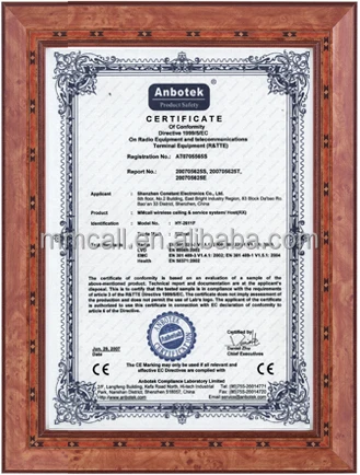 MMCALL Industrial Paging System Call button Pager Wrist Watch pager ...