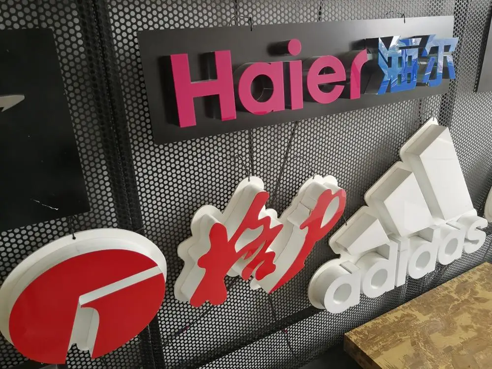 Aluminum Channel Letter Trim Cap | Custom Aluminum Metal Signs with ...