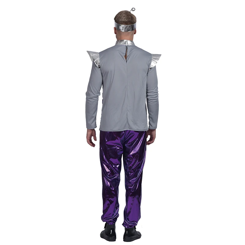 Halloween Party Fancy Dress Adults Man Robot Costume For Adults Men ...