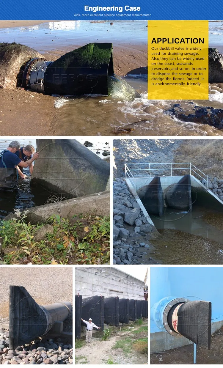 Silicone Lining Duckbill Drain Valve - Durable & Efficient