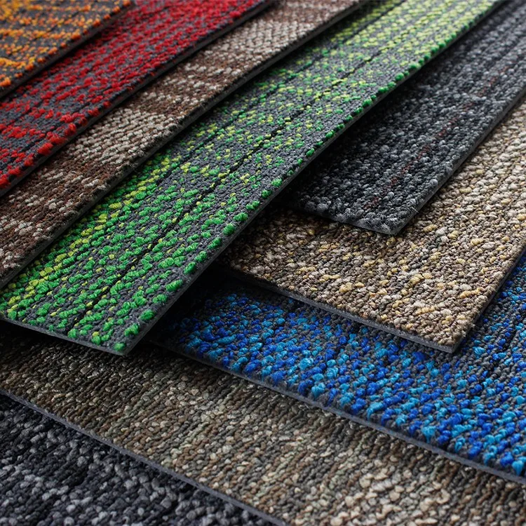 2019 Polypropylene Tufted Loop Pile PVC Backing Contec Carpet Tiles