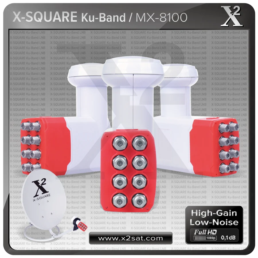 High Power Universal Ku Band Single Solution Lnb One Output Lnb In ...