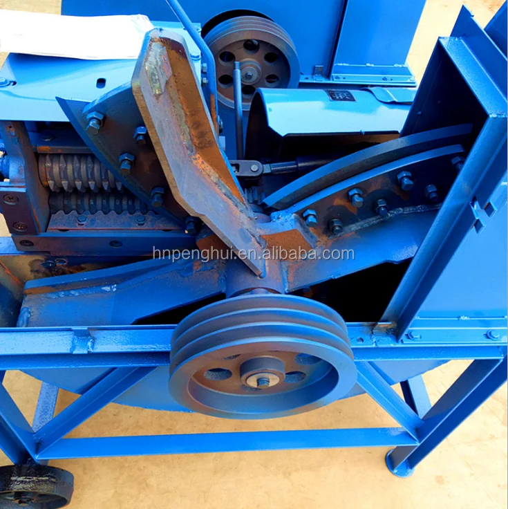 Small Electric Hay Straw Crusher Grinder Machine - High Productivity