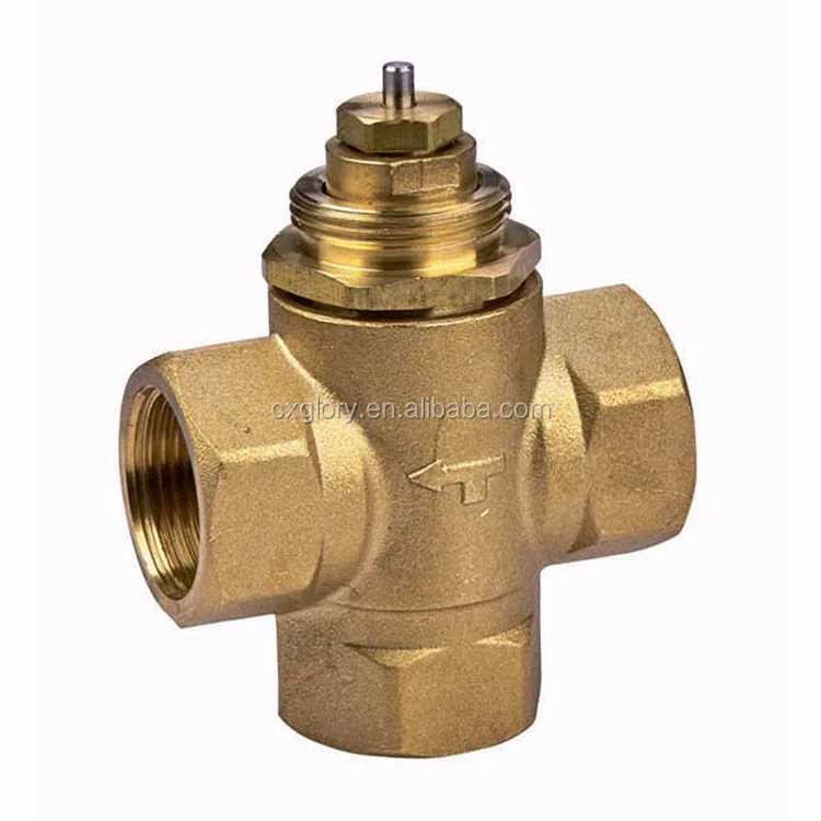 3 Way Brass Thermostatic Valve Driver - Buy Thermostatic Mixing Valve ...