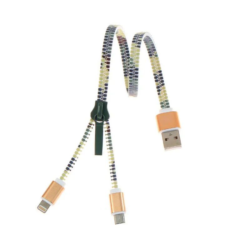 Zipper Usb Cable Charger 2 In 1 2018 - Buy Usb Cable Charger,Zipper Usb ...