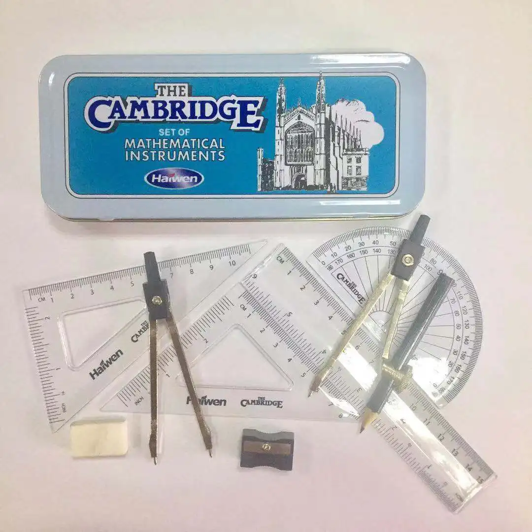 The Cambridge Mathematical Instruments,Geometry Box,Math Set - Buy The ...