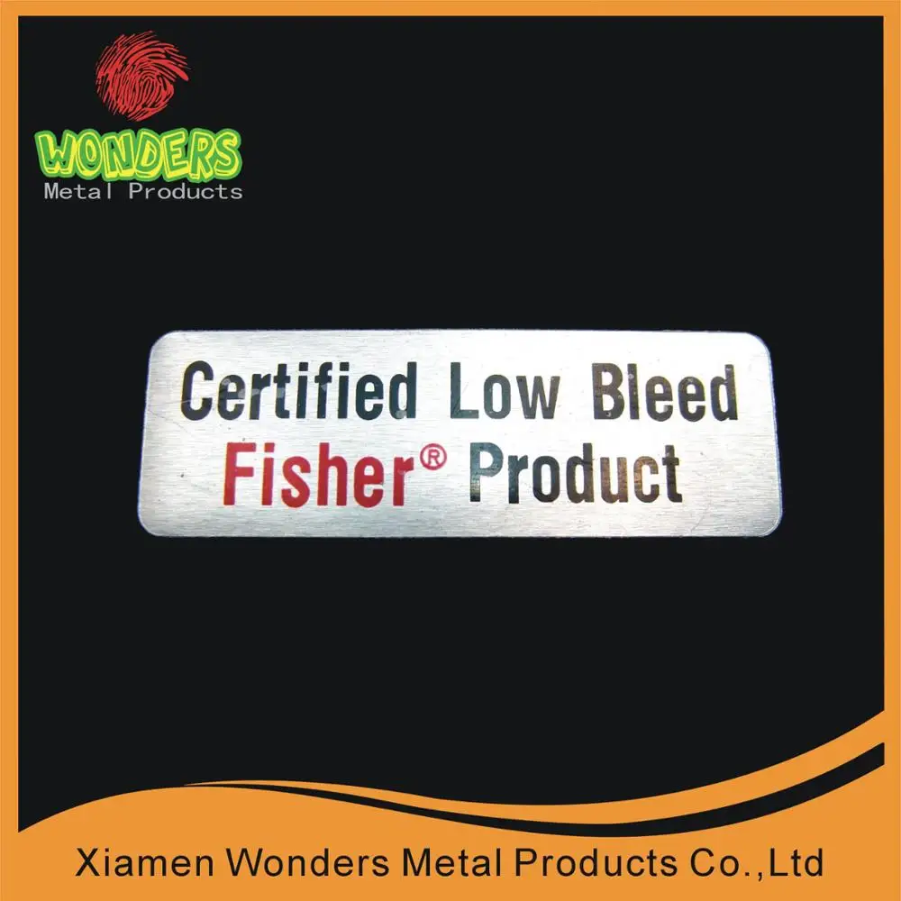 Stainless Steel Electrical Panel Generator Nameplate - Buy Generator ...