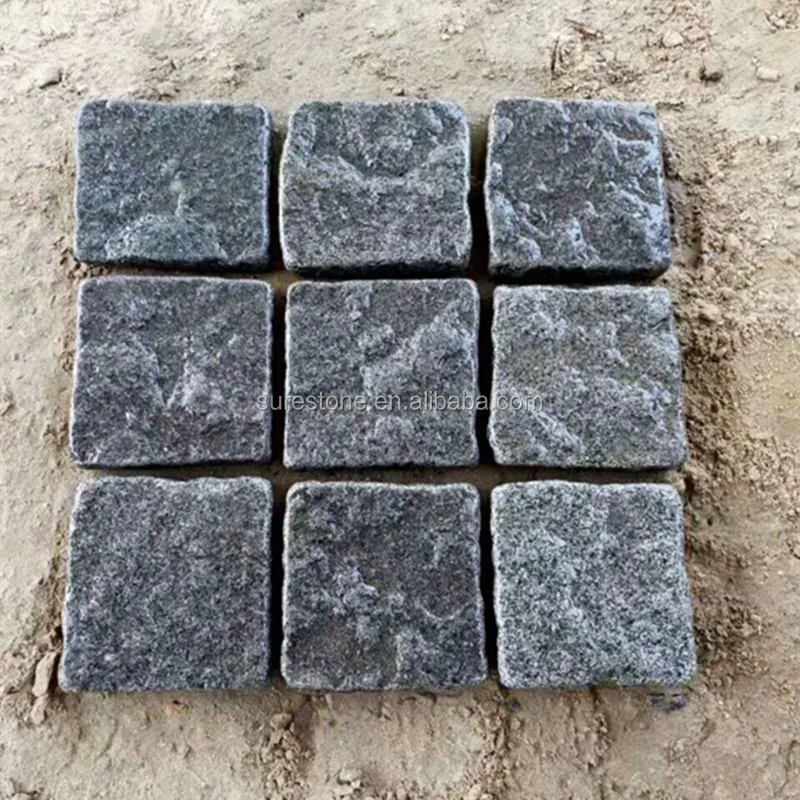 Natural Stone 654 Granite Small Size Cube Stone For Paving - Buy ...
