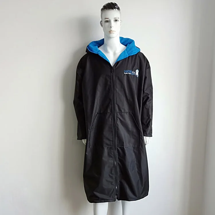 Outdoor Waterproof Surf Poncho Robe Custom Adult Swimming Changing Robe ...