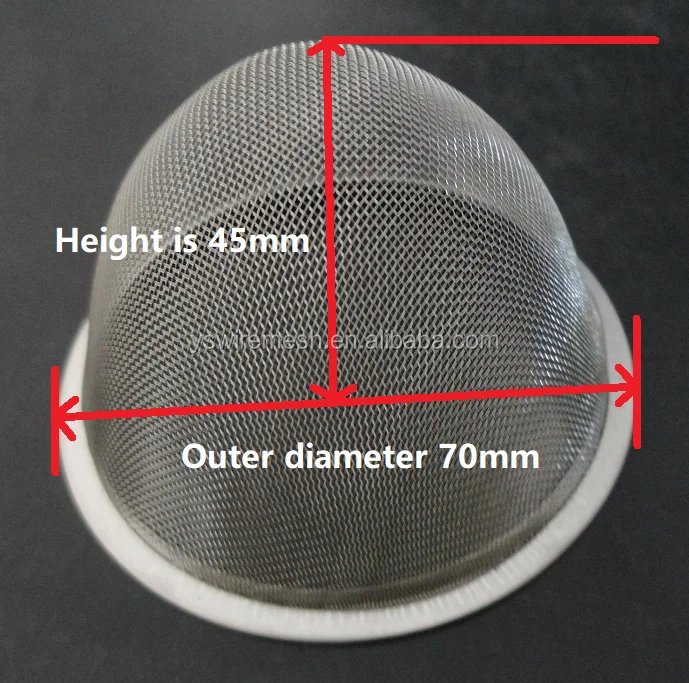 Stainless Steel 304 Mesh Screen Filter And Separating Funnel For Liquid ...