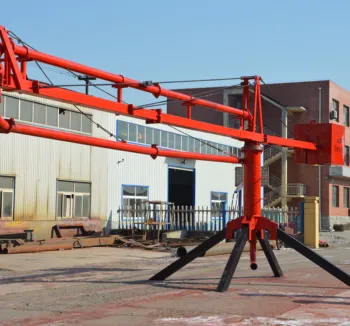 Jiuzhou Brand Mobile Electric & Manual Concrete Distributor 15 Meters ...