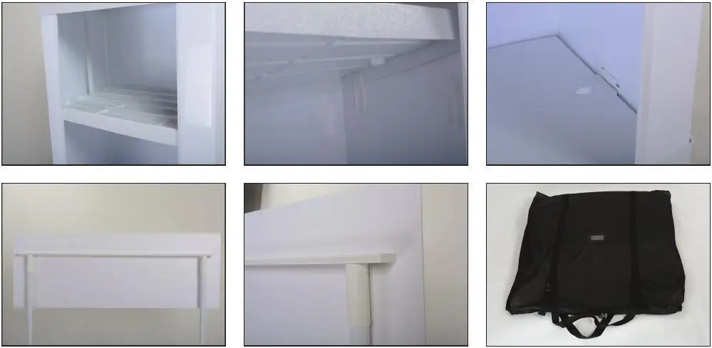 Portable Promotion Counter Table - Foldable Booth Kiosk