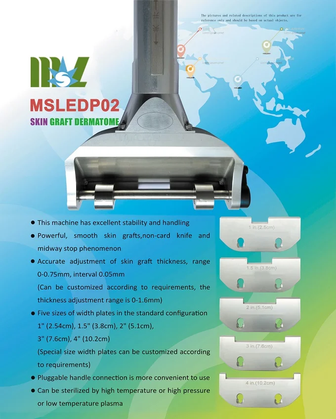 MSL Medical Skin Graft Electric Dermatome - Precision & Power