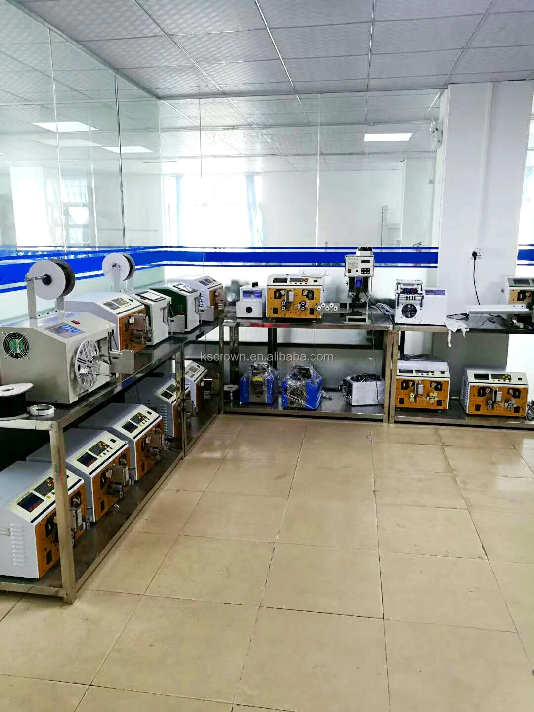 Wire Cutting And Stripping Machine / Computerized Cable Cutter ...