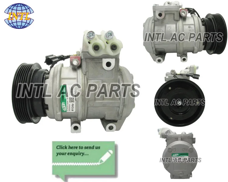 DENSO 10PA17C Ac Compressor for Hyundai Elantra & Kia Cars