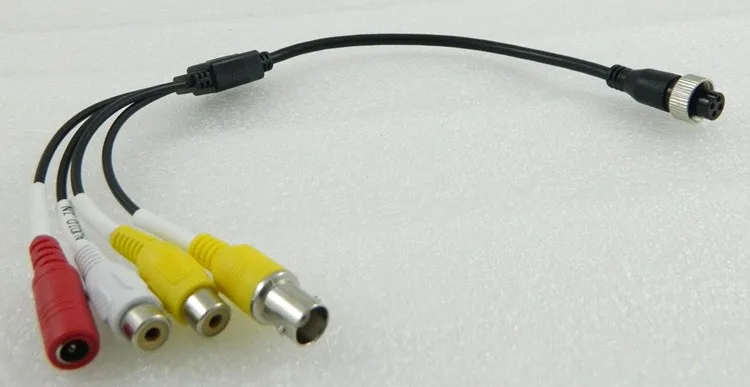 4 Pin Vehicle Electronic Aviation Connector To Av Dv Bnc - Buy 4 Pin ...
