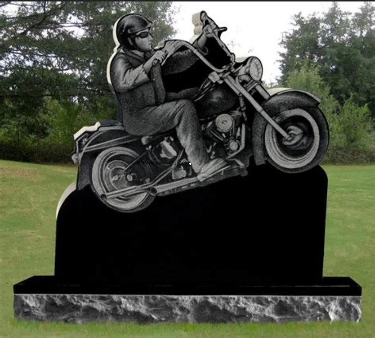 Pierre tombale de sculpture détaillée professionnelle dans la ...